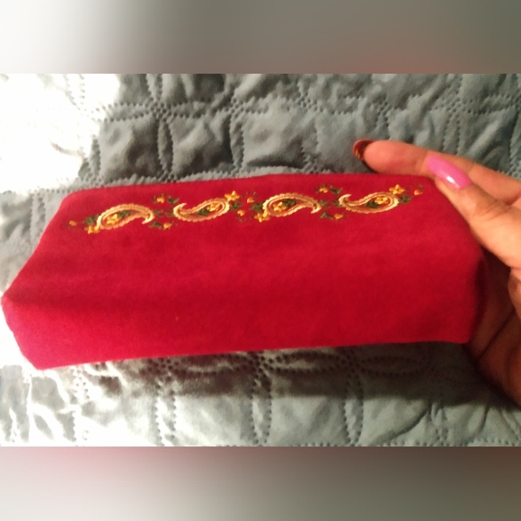 Etienne Aigner | Bags | Etienne Aligner Suede Leather Coin Purse Nwot ...